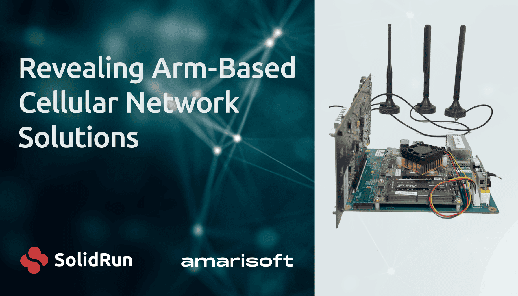 Cellular Network Solutions: Arm-Based SolidRun & Amarisoft