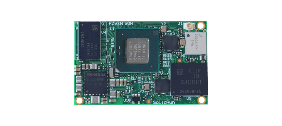 RZ/V2N SOM For Vision AI And Edge Image Analysis